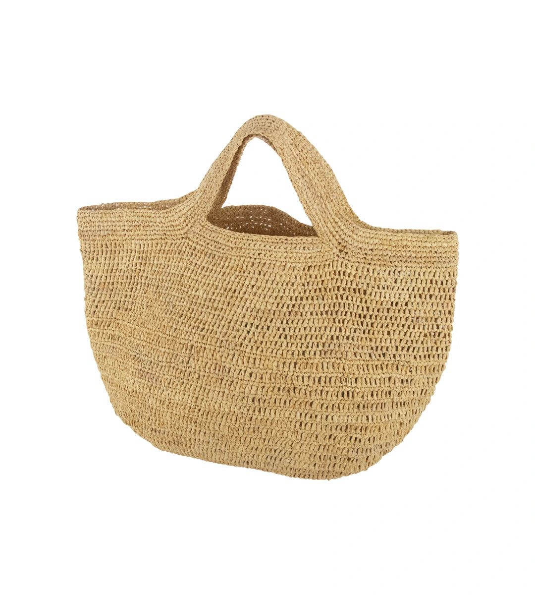 Sac de plage en raphia – Histoires de roseau